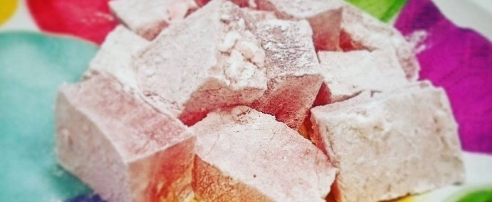 Rose, Lemon & Mint Turkish Delight - The Kitchen Table